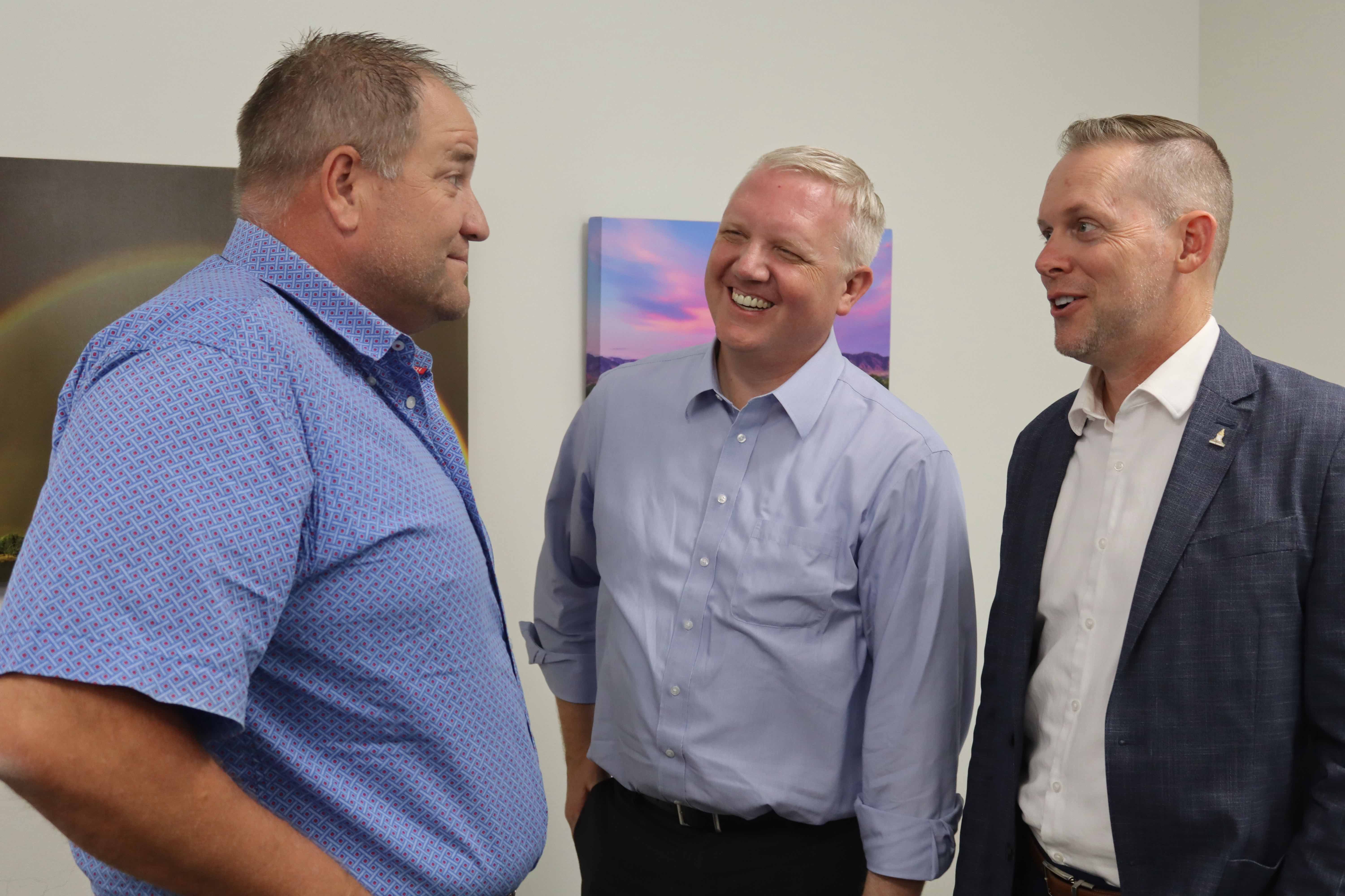 Governor Cox Visits with Farmers & Ranchers in Cache Valley