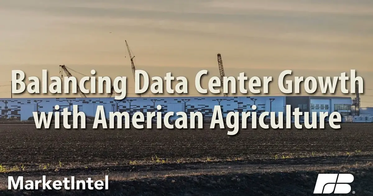 Balancing Data Center Growth with American Agriculture